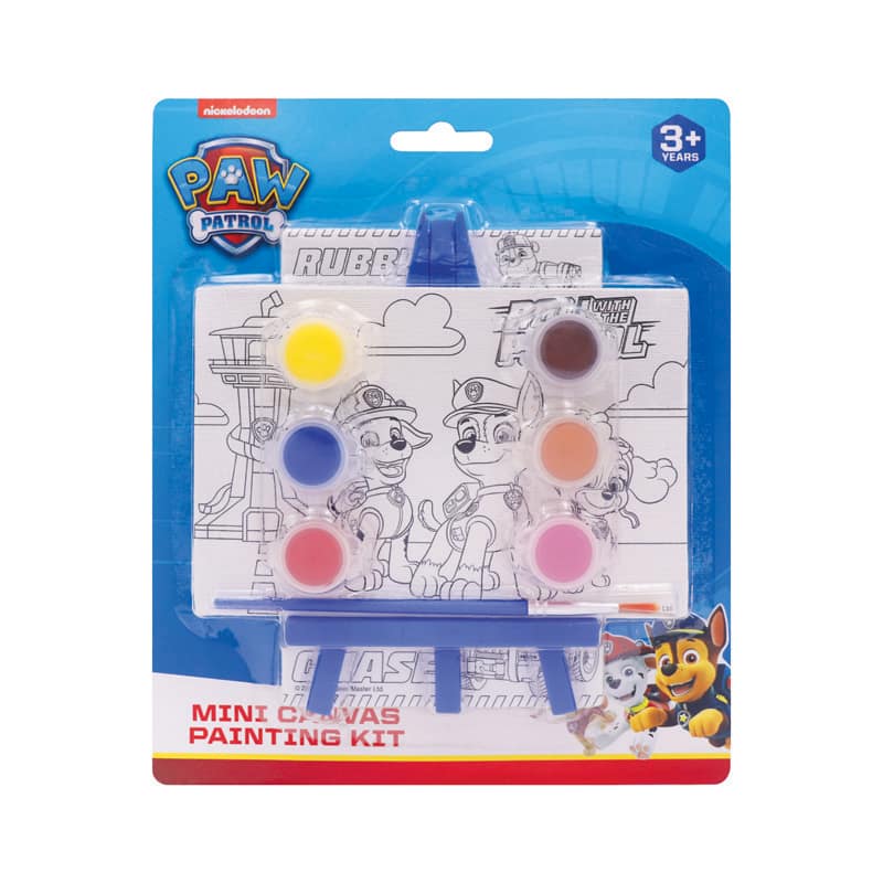 Paw Patrol – Mini Canvas Painting Set