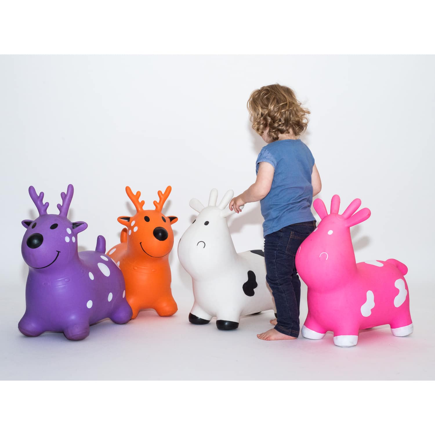 Happy Hopperz – White Cow